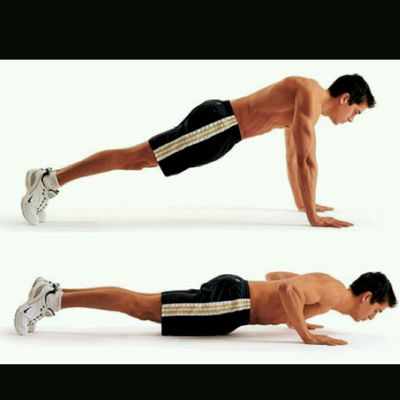 Pushup Dip Down por Nathanael Chambers - Ejercicio Cómo hacerlo - Skimble