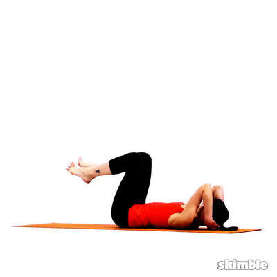 Star Crunches - Exercise How-to - Workout Trainer by Skimble