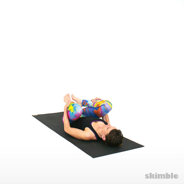 Modified Happy Baby - Exercise How-to - Workout Trainer by Skimble