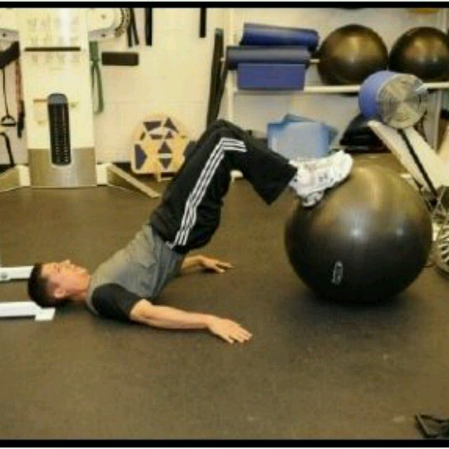 Physioball High Bridges by Tony S. - Exercise How-to - Skimble