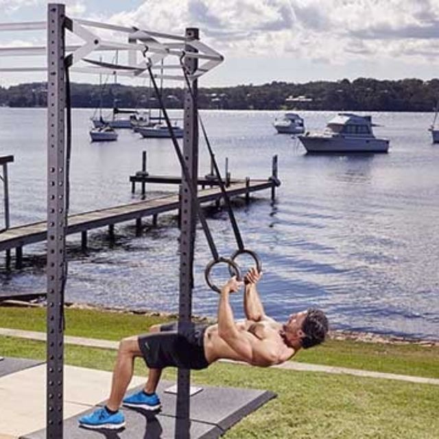 False Grip Body Row by Damien R. - Exercise How-to - Skimble