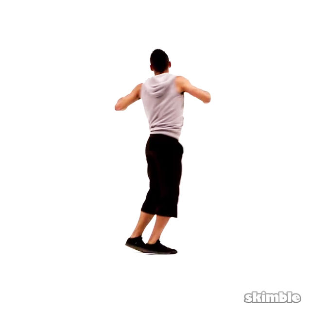 3 Step Turns - Exercise How-to - Workout Trainer by Skimble