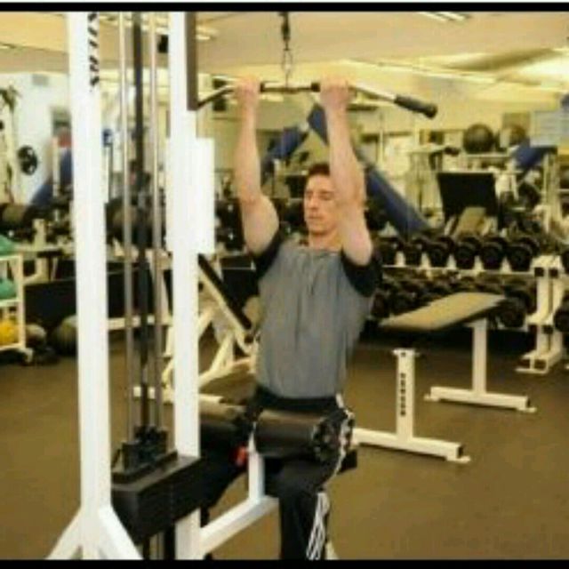 Underhand Pulldowns - Exercise How-to - Workout Trainer by Skimble
