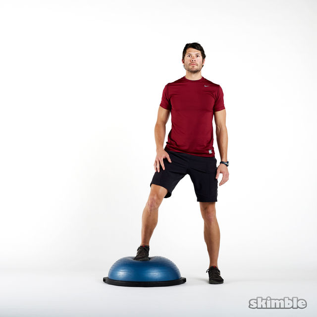 BOSU Hopovers - Exercise How-to - Skimble Workout Trainer
