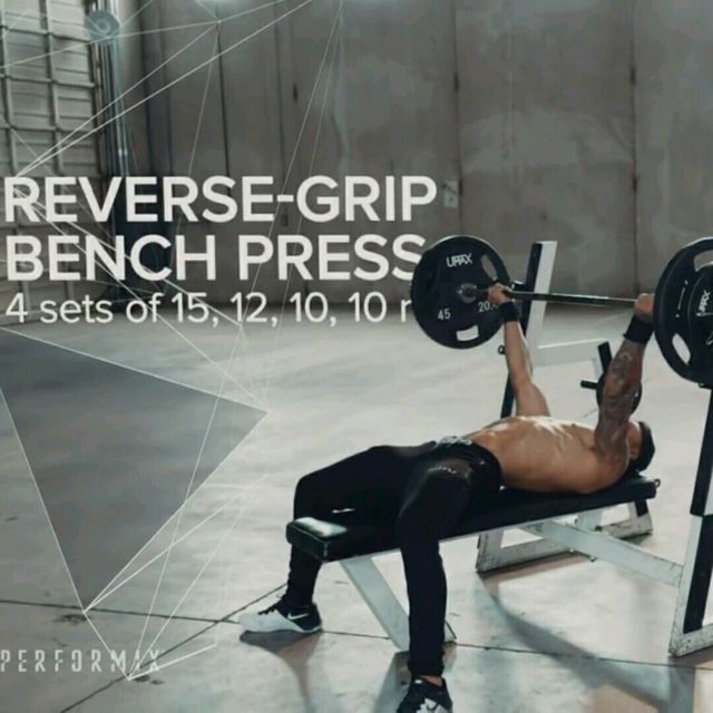 Reverse Triceps Bench Press par Frank Partida - Comment faire de l'exercice - Skimble