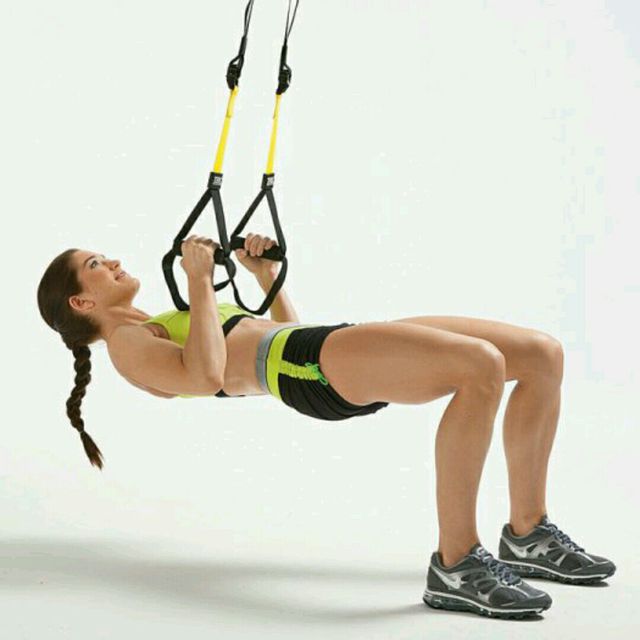TRX FitNinja Workout 《Goddess》 - Free Back Workout by Karina S. - Skimble