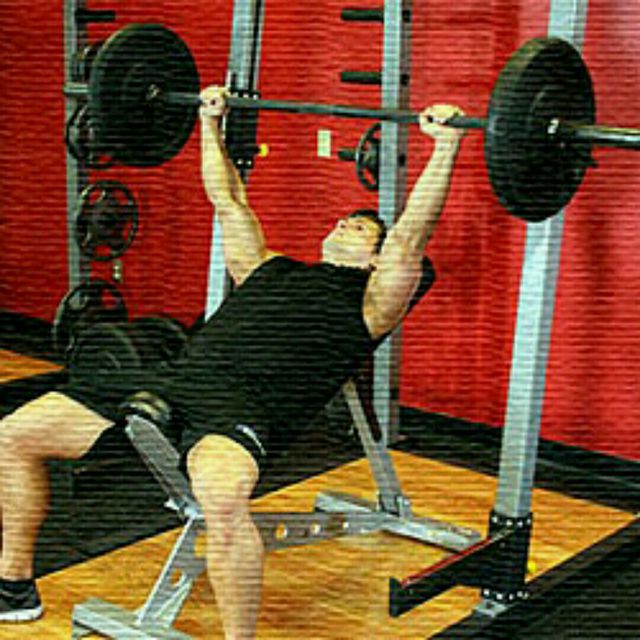 Press Superior En Banco Inclinado - Exercise How-to - Workout Trainer ...