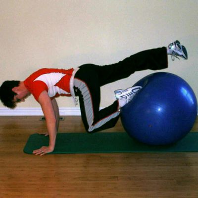 Log roll single leg - Exercise How-to - Workout Trainer by Skimble