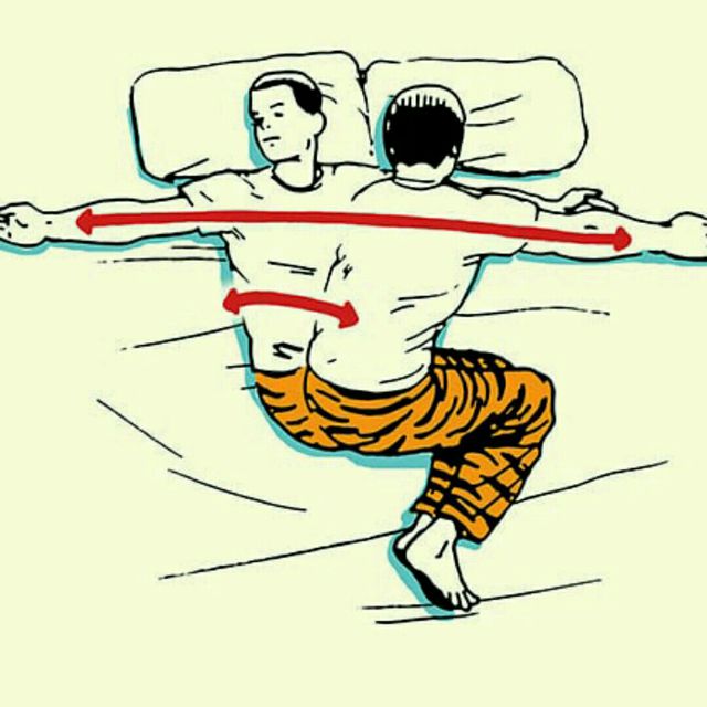 Side Lying Reach - Exercise How-to - Workout Trainer by Skimble