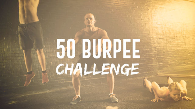 50 Burpee Challenge - Moderate Bodyweight Workout Program - Skimble ...