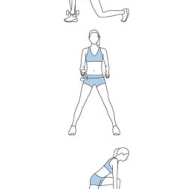 Lunge, Lift, & Turn - Exercise How-to - Workout Trainer by Skimble