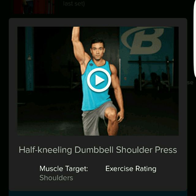 Half Kneeling Shoulder Press by Frank Partida - Exercise How-to - Skimble