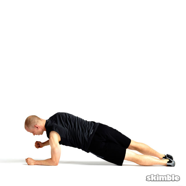 Rotating Elbow Plank - Exercise How-to - Workout Trainer by Skimble