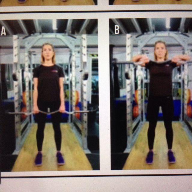 Upright Row by Sian J. - Exercise How-to - Skimble