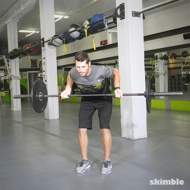 Remo invertido - Ejercicio Cómo hacerlo - Skimble Workout Trainer