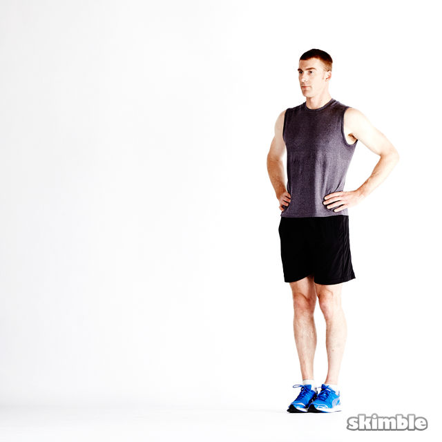 Dynamic Lunges - Exercise How-to - Skimble Workout Trainer