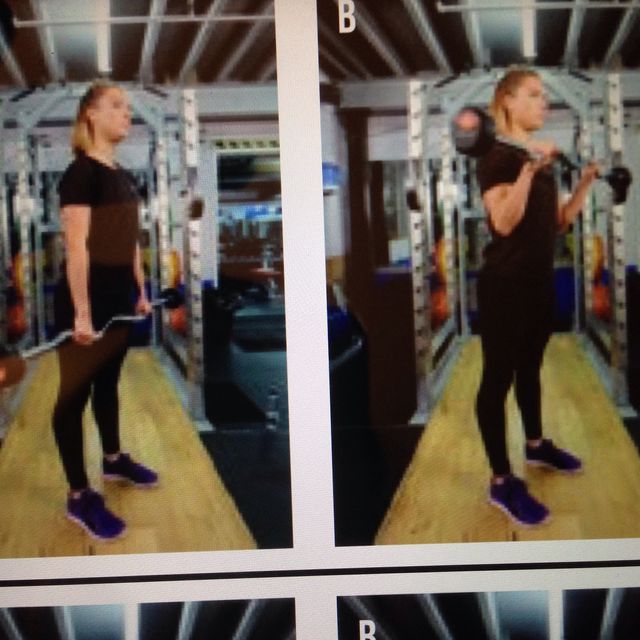 Reverse / Overhand Bicep Curls by Sian J. - Exercise How-to - Skimble