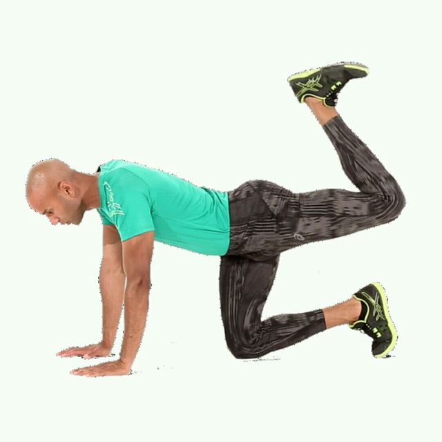 IT Donkey Kick - Exercise How-to - Workout Trainer by Skimble