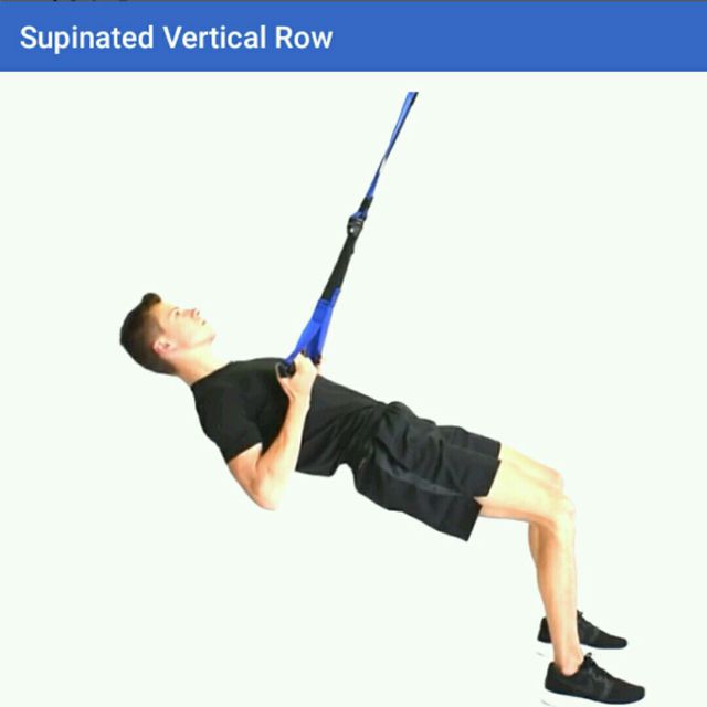 Supinated Vertical Row by Jamal Felton - Exercise How-to - Skimble