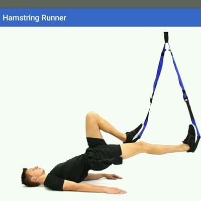 Hamstrings Bridges TRX - Exercise How-to - Skimble