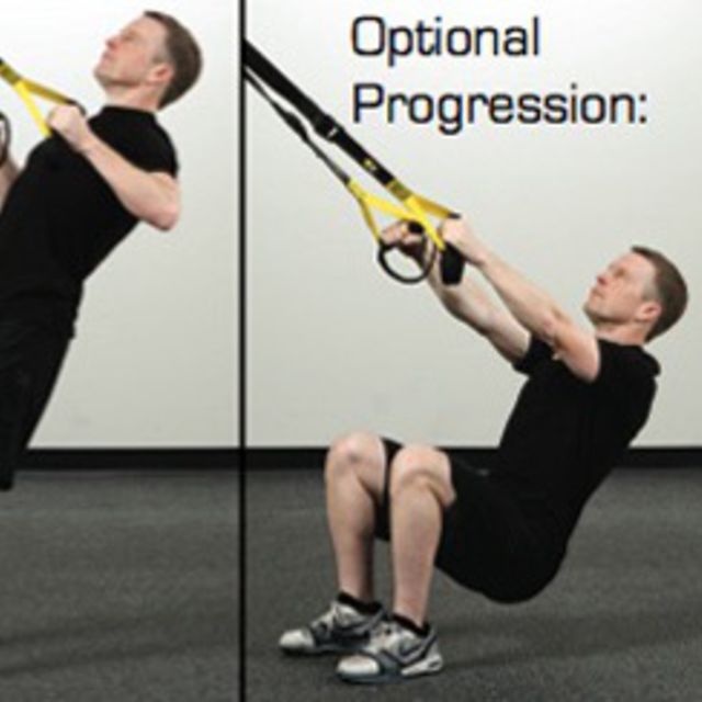 Trx Row Squat by S C. - Exercise How-to - Skimble Workout Trainer