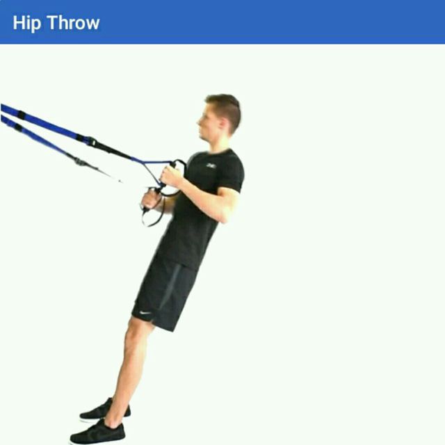 Hip Throw TRX by Jamal Felton - Exercise How-to - Skimble
