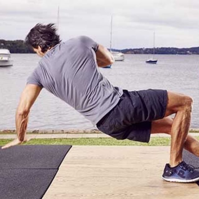 Push Up Roll - Exercise How-to - Workout Trainer by Skimble