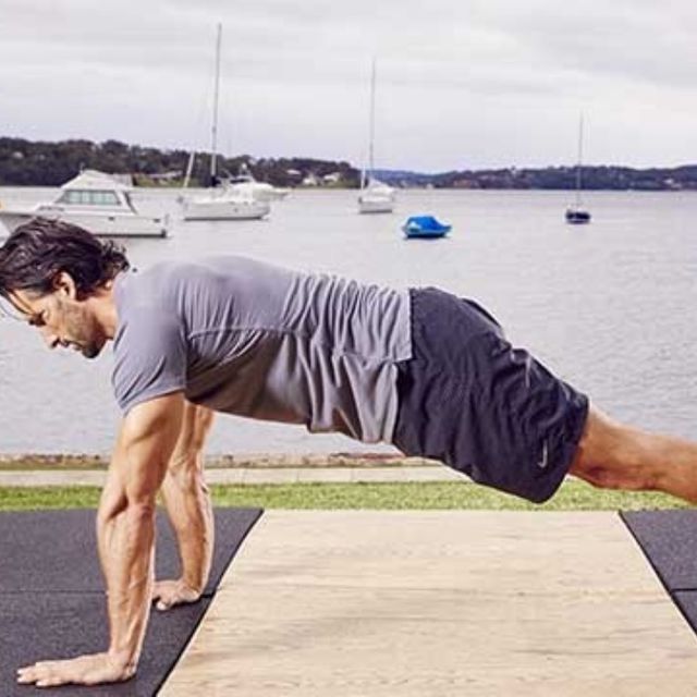 Push Up Roll - Exercise How-to - Workout Trainer by Skimble