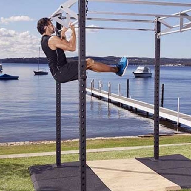 L Sit Chin Up Underhand by Damien R. - Exercise How-to - Skimble
