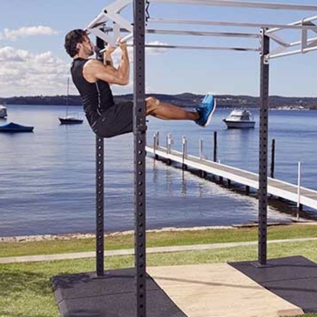 L Sit Chin Up Underhand by Damien R. - Exercise How-to - Skimble