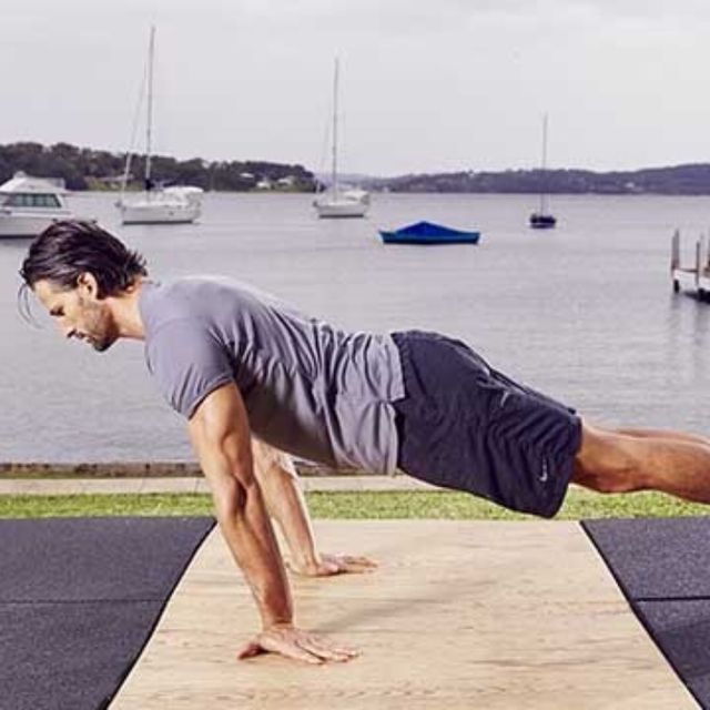 Psuedo Planch Push Up by Damien R. - Exercise How-to - Skimble