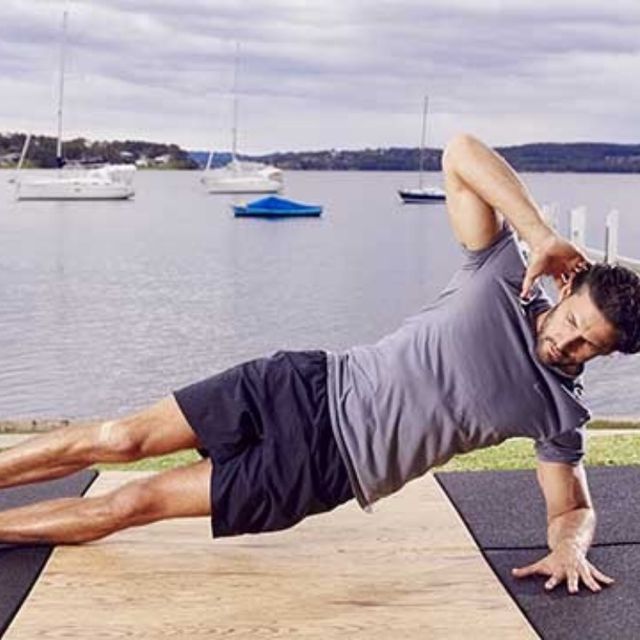 Side Plank Hip Raise by Damien R. - Exercise How-to - Skimble