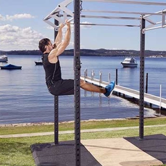 Alternate Grip L Sit Chin Up - Exercise How-to - Workout Trainer by Skimble