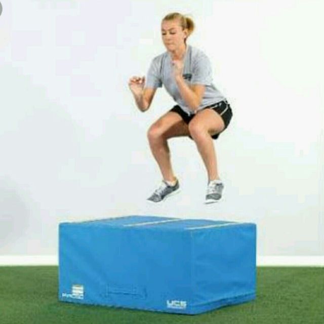 Plyo Jump Box por Tanya V - Ejercicio Cómo hacerlo - Skimble