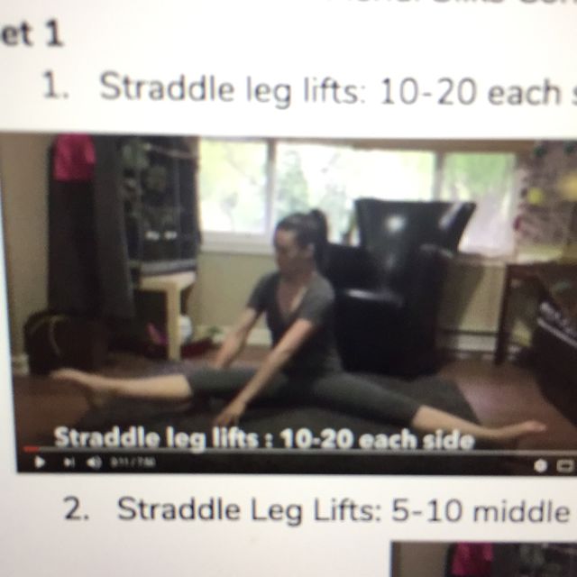Straddle Leg Lifts - Single Side by R D. - Exercise How-to - Skimble