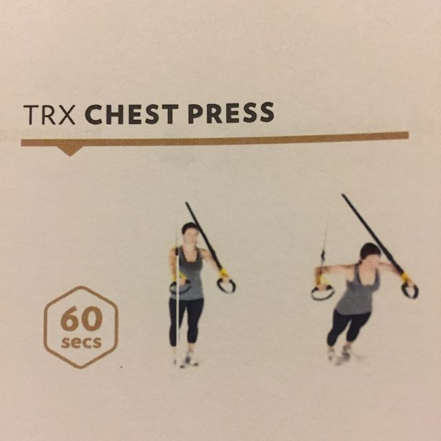 Trx Chest Press by Carina Reyes - Exercise How-to - Skimble