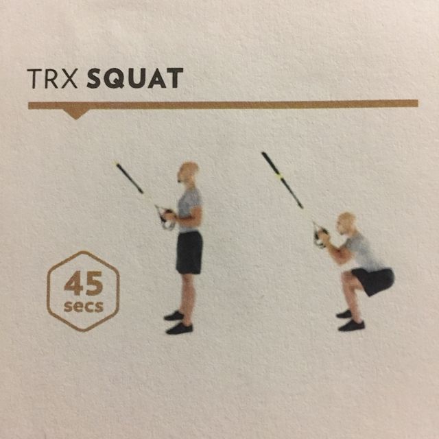 TRX Squat by Carina Reyes - Exercise How-to - Skimble
