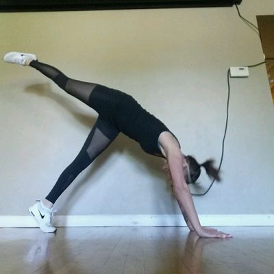 Banded Leg Kick Back - Exercise How-to - Workout Trainer by Skimble