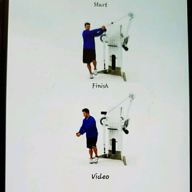 Single Leg Chop by Amy M Hughes - Exercise How-to - Skimble