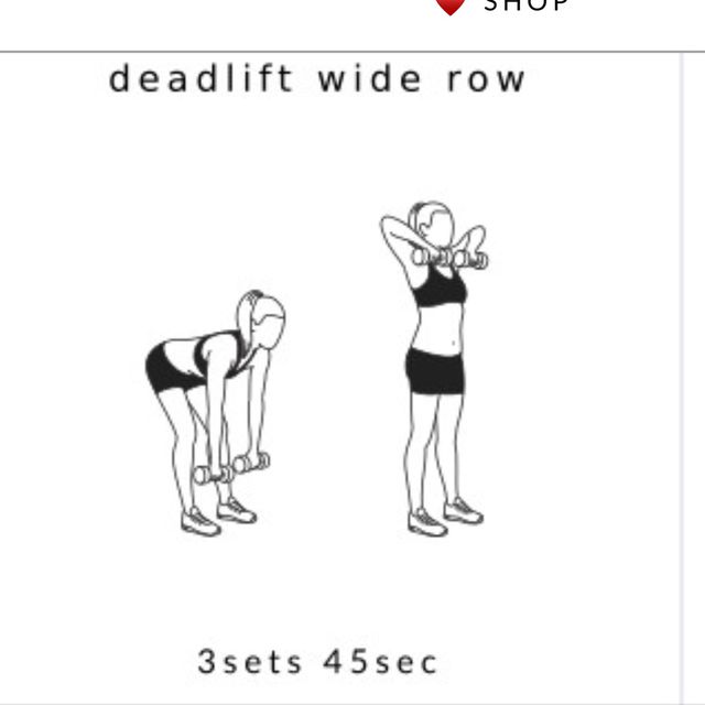 Deadlift Wide Row by Jess Arnett - Exercise How-to - Skimble