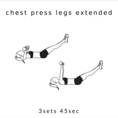 Heel Touches Exercise