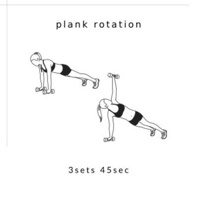 Plank Hip Dips - Exercise How-to - Workout Trainer by Skimble