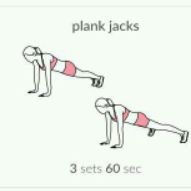 Plank Jacks por Michelle Oliveira - Ejercicio Cómo hacerlo - Skimble