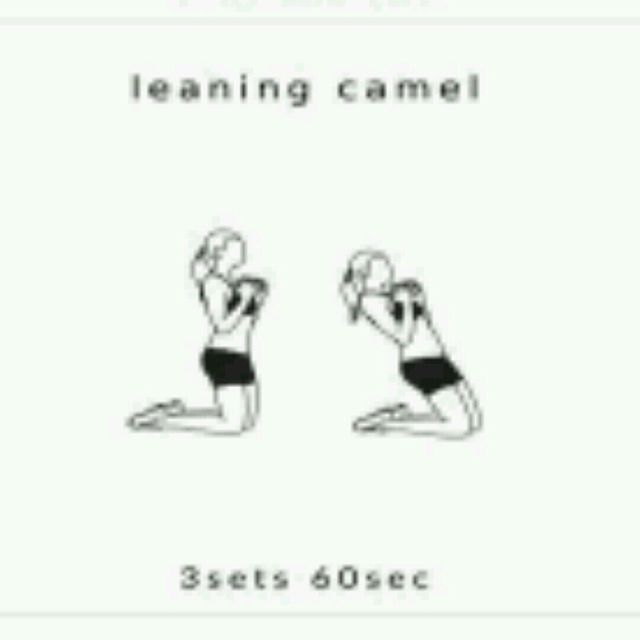 Leaning Camel - Exercise How-to - Workout Trainer by Skimble