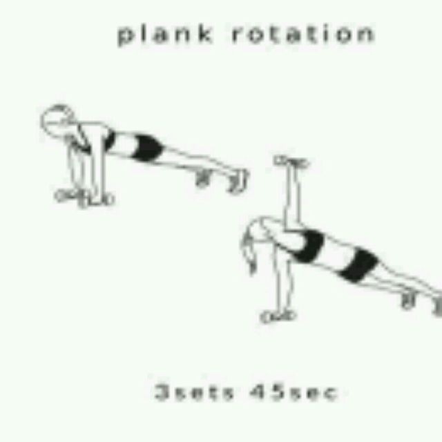 Plank Rotation por Michelle Oliveira - Ejercicio Cómo hacerlo - Skimble