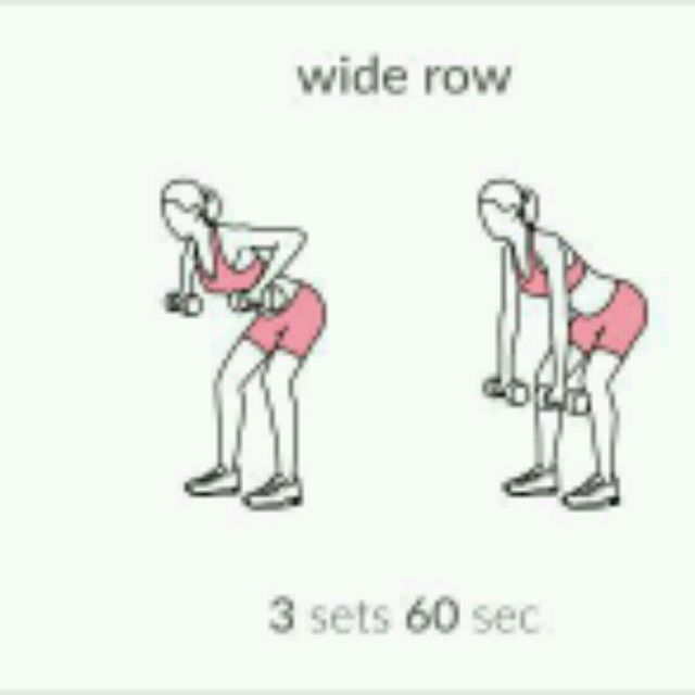 Wide Row by Michelle Oliveira - Exercise How-to - Skimble