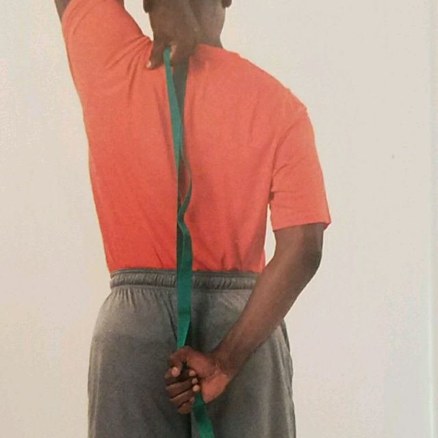 Tricep Strap Stretch by Alonzo Brown - Exercise How-to - Skimble