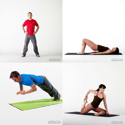 evening routine - Workout Collection - Skimble Workout Trainer