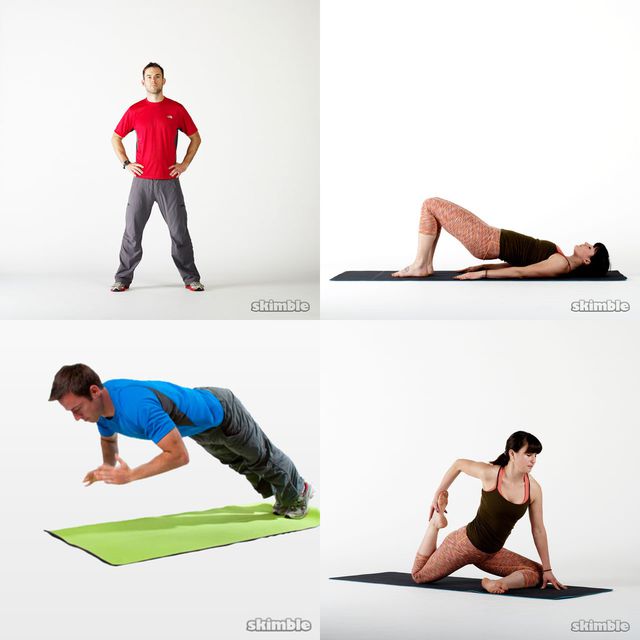 evening routine - Workout Collection - Skimble Workout Trainer