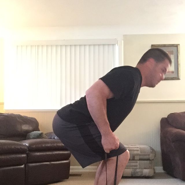 Resistance Band Bent Over Row by Timothy Degiuli - Exercise How-to ...